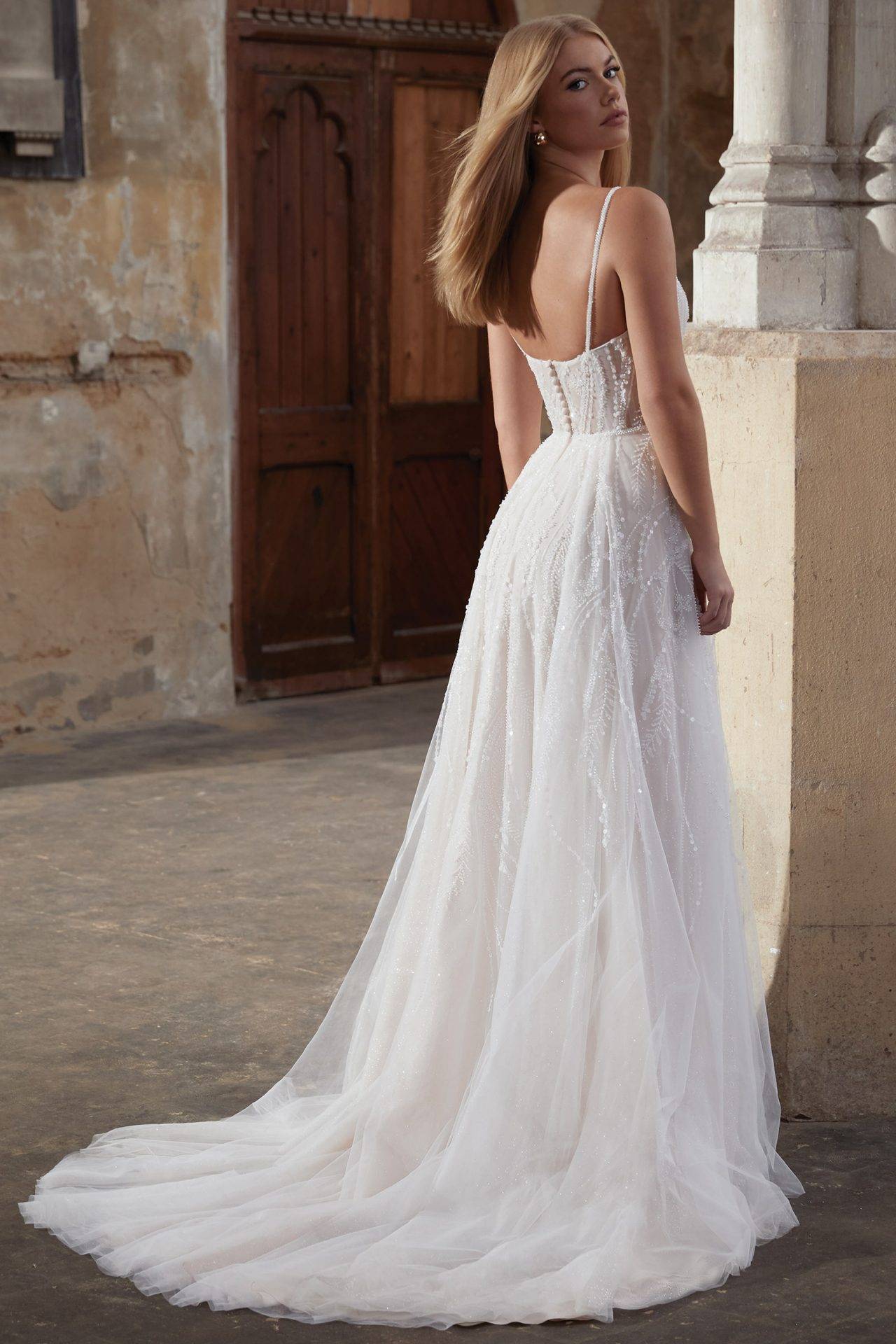 ADORE By Justin Alexander - Silver Sixpence