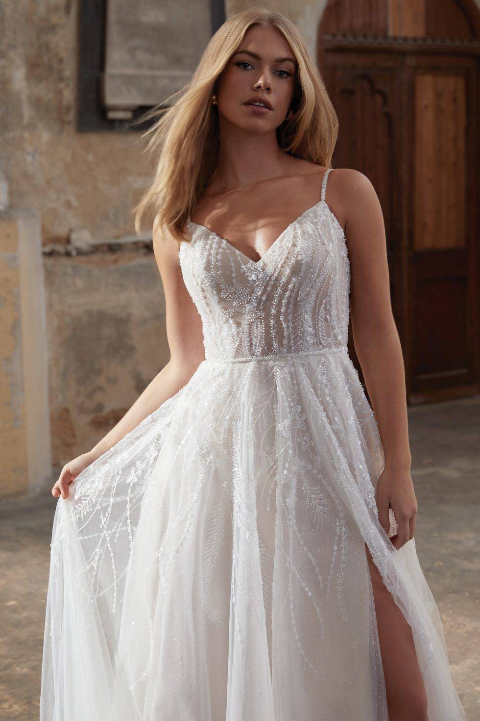 ADORE By Justin Alexander - Silver Sixpence