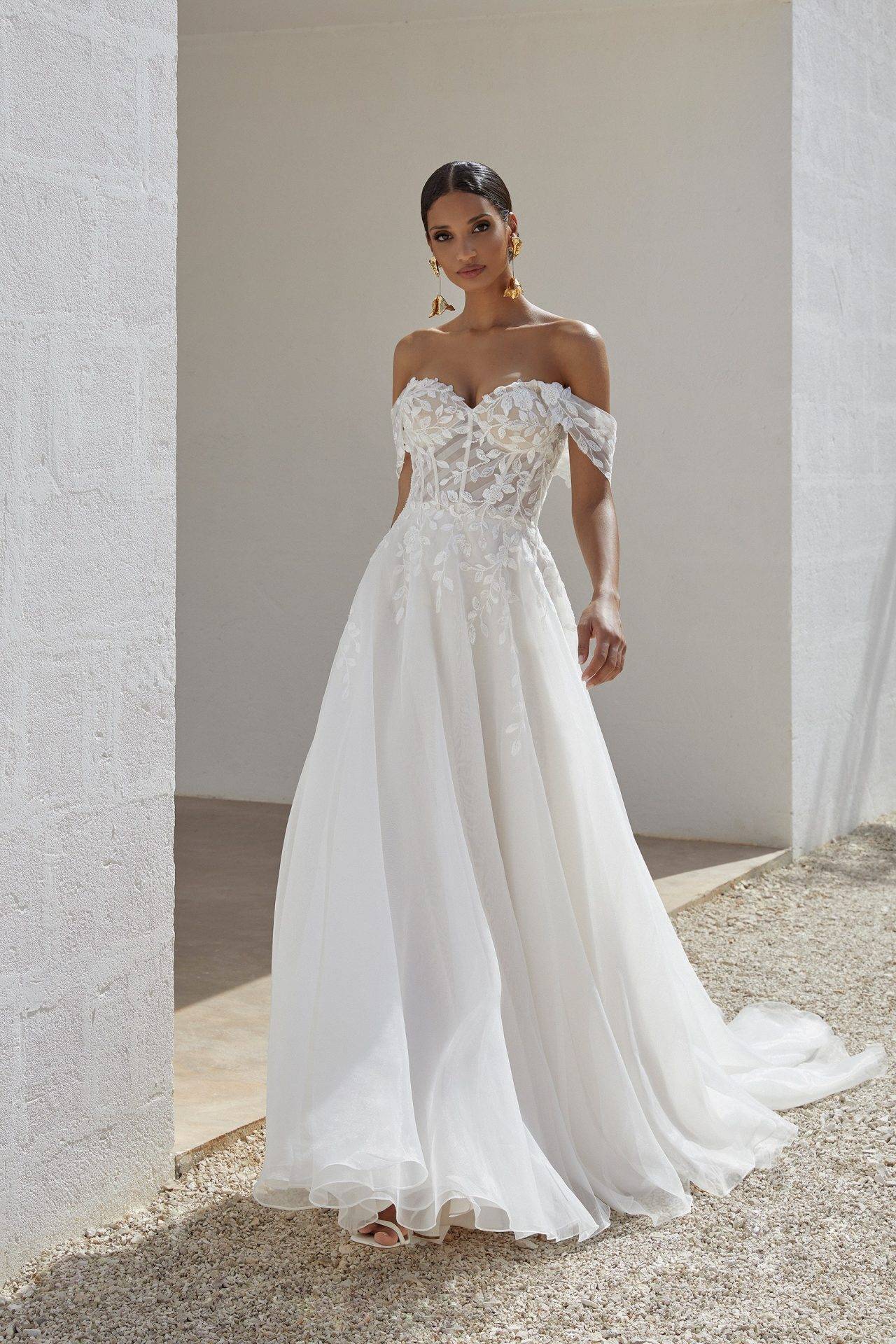 ADORE By Justin Alexander - Silver Sixpence